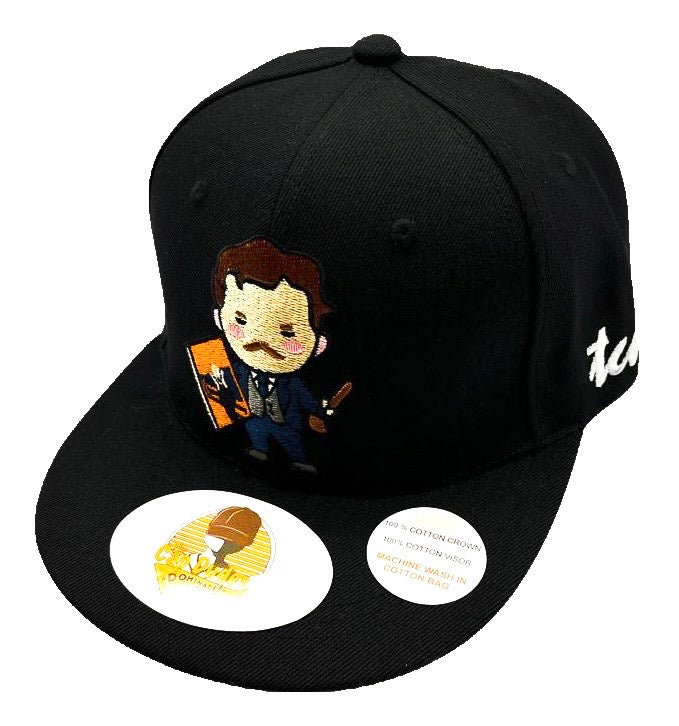 Edvard Munch Baseball Hat - Embroidered 9Fifty Snapback Style TCD – The ...