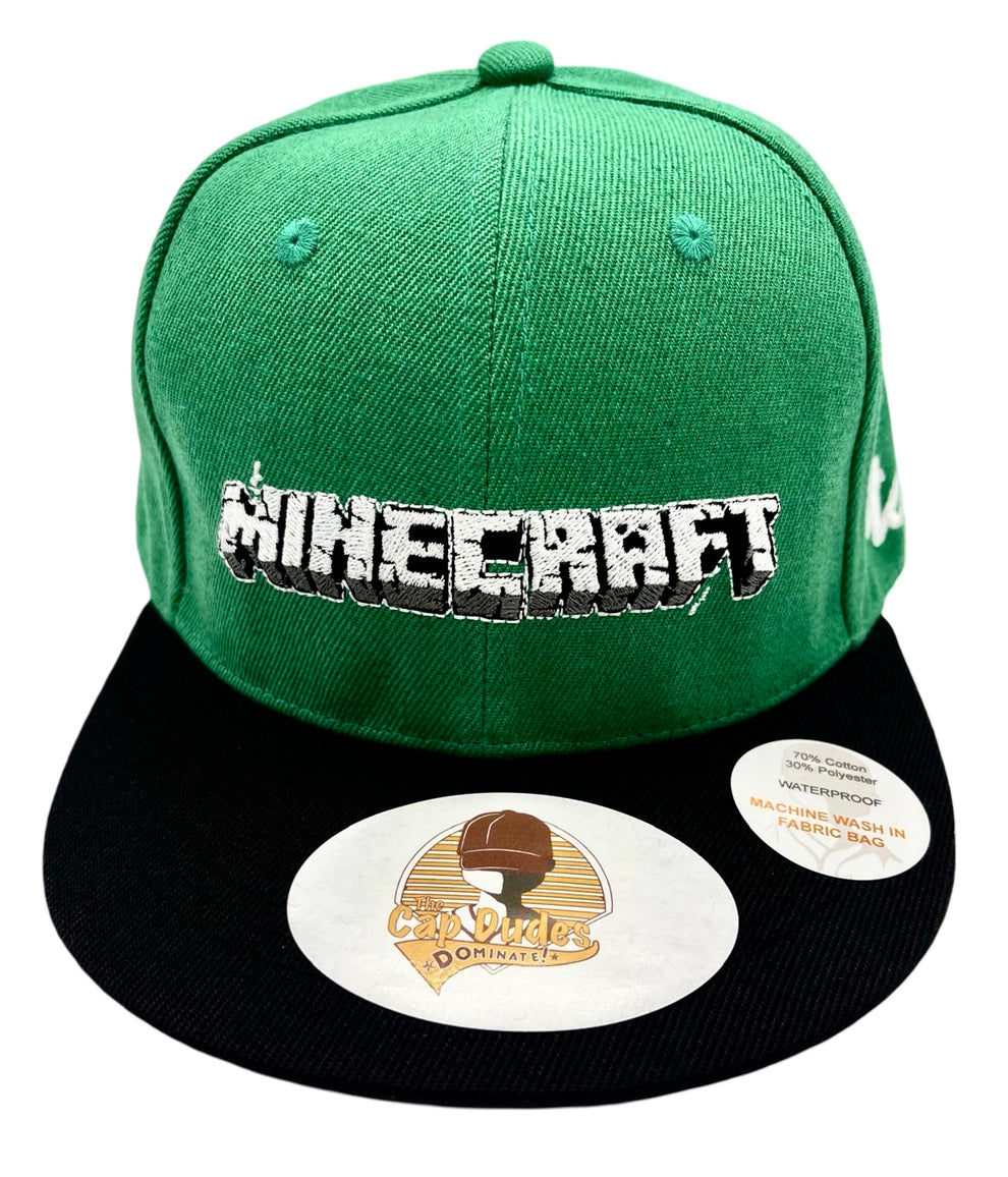Minecraft Baseball Hat - Video Game Cap 9Fifty Snapback Style TCD – The ...