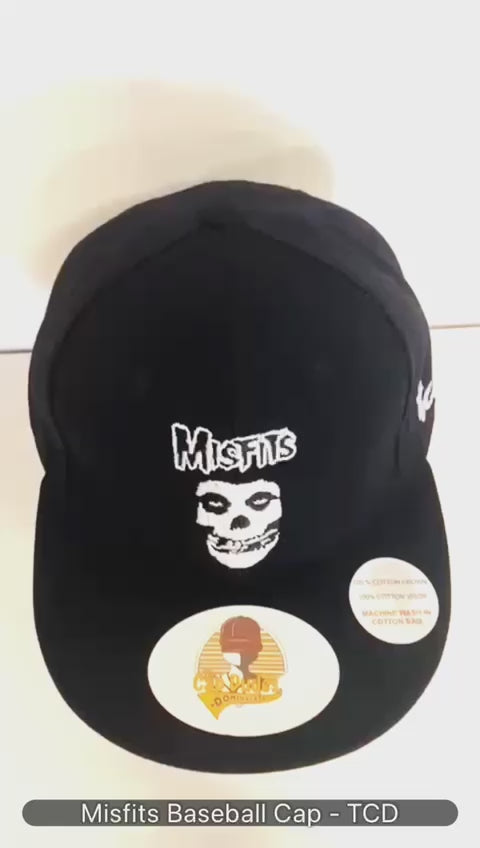 Misfits Baseball Hat - Music Band Cap 9Fifty Snapback Style TCD – The ...