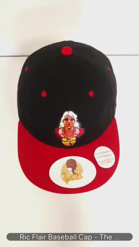 Ric Flair Baseball Hat - WWE Heat Pressed Cap 9Fifty Snapback Style TC ...