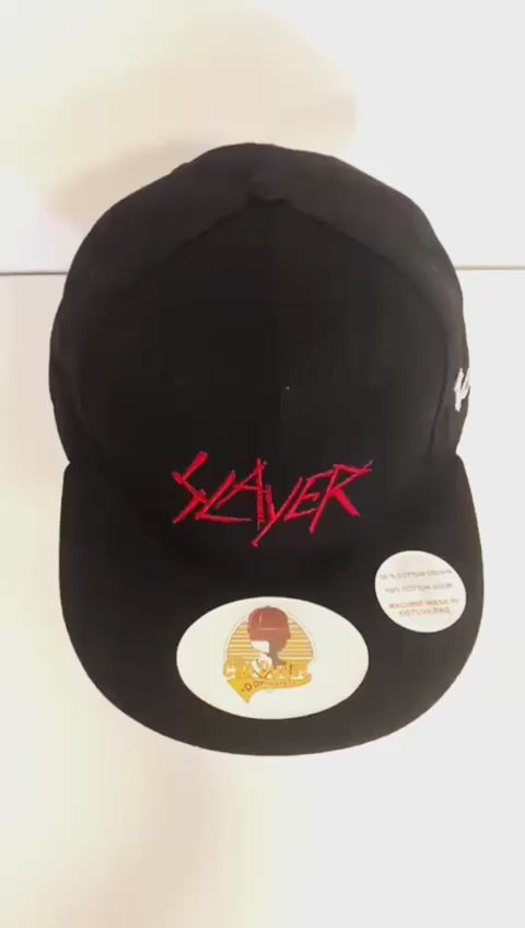 Slayer Baseball Hat - Music Band Cap 9Fifty Snapback Style TCD – The ...